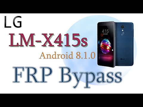 LG X4 Plus LM-X415S Frp Bypass Easy Method | Android 8.1.0 | Gsm Pros Team - YouTube