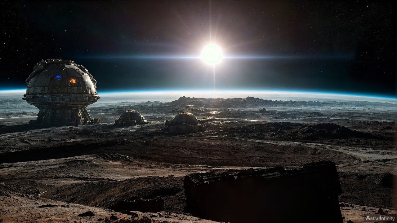 Space Ambience Music with Sci Fi HD Interstellar Images | Cosmic ...