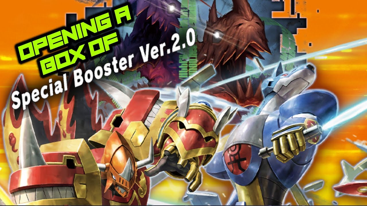 WHAT'S HIDING Inside This Box of Digimon TCG Special Booster 2.0? - YouTube