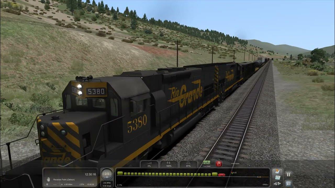 Train Simulator Classic - [EMD SD40T-2] - Leaving Helper Part 6 - 4K UHD - YouTube
