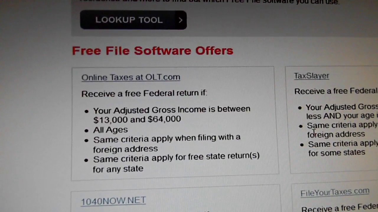 Taxes done online for free. (diy) - YouTube