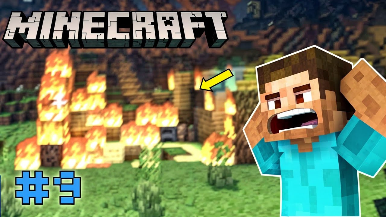 My House Is Destroy |Minecraft Gameplay | ep-9 - YouTube