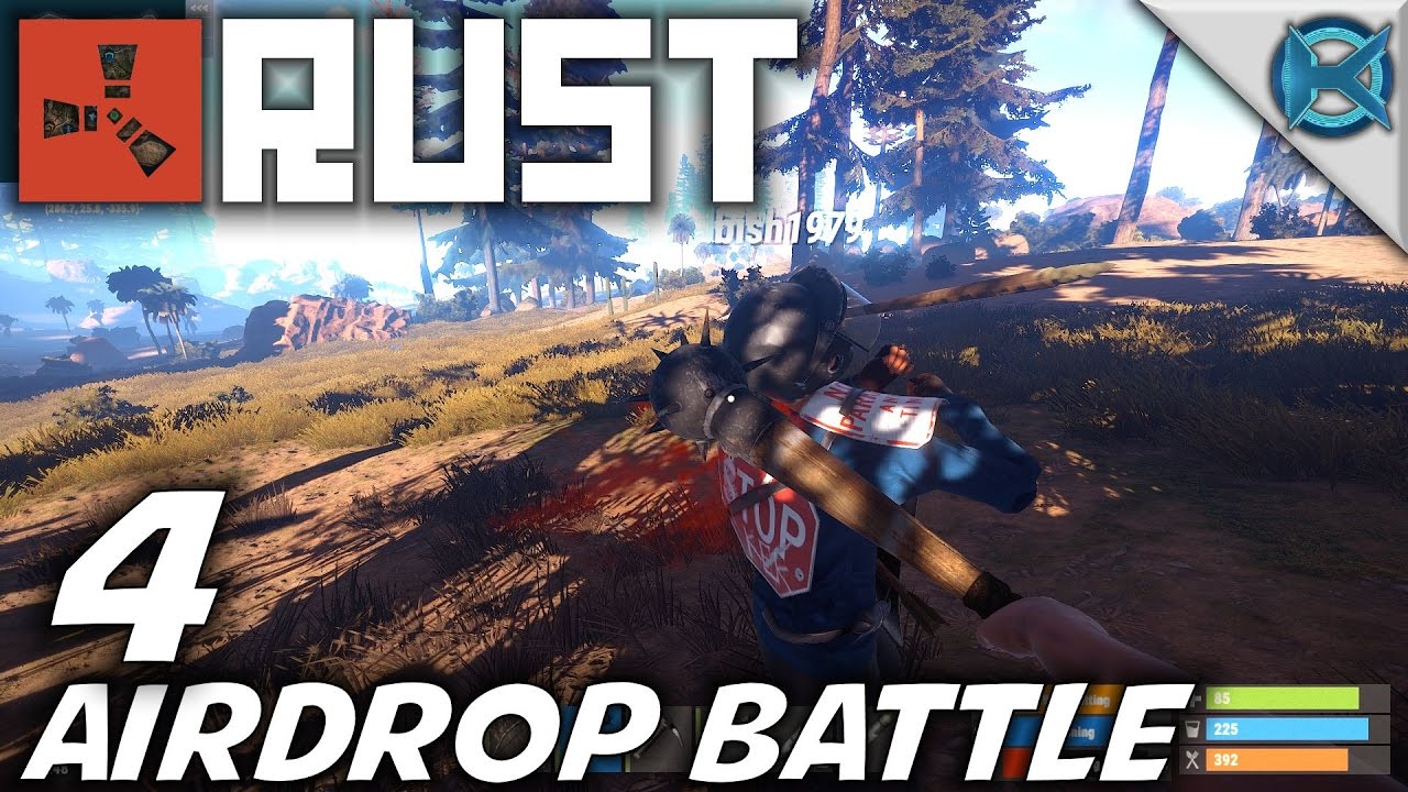 Rust | EP 4 | Airdrop Battle | Let's Play Rust Gameplay (S-7) - YouTube