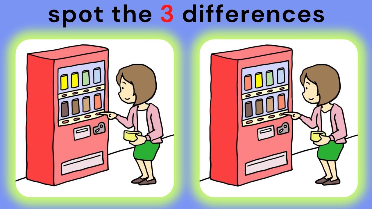 find the 3 difference |No641 - YouTube