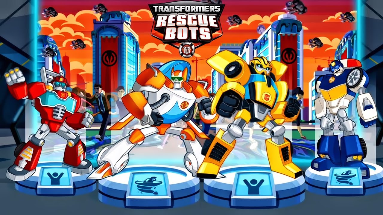 Transformers Rescue Bots: Disaster Dash Hero Run - Missions #4 - YouTube