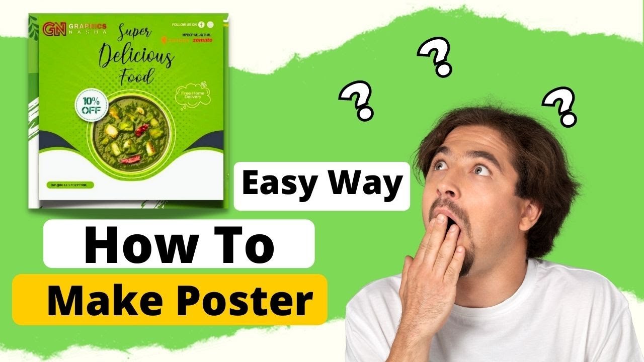 How to Make Poster in CorelDraw | poster kaise banate hain computer ...