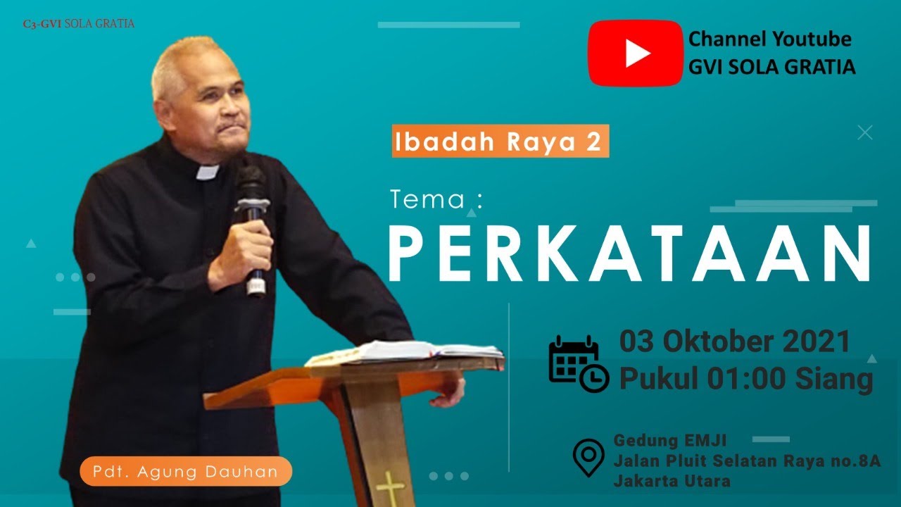 PERKATAAN Pdt Agung Dauhan YouTube perkataan-pdt-agung-dauhan-youtube