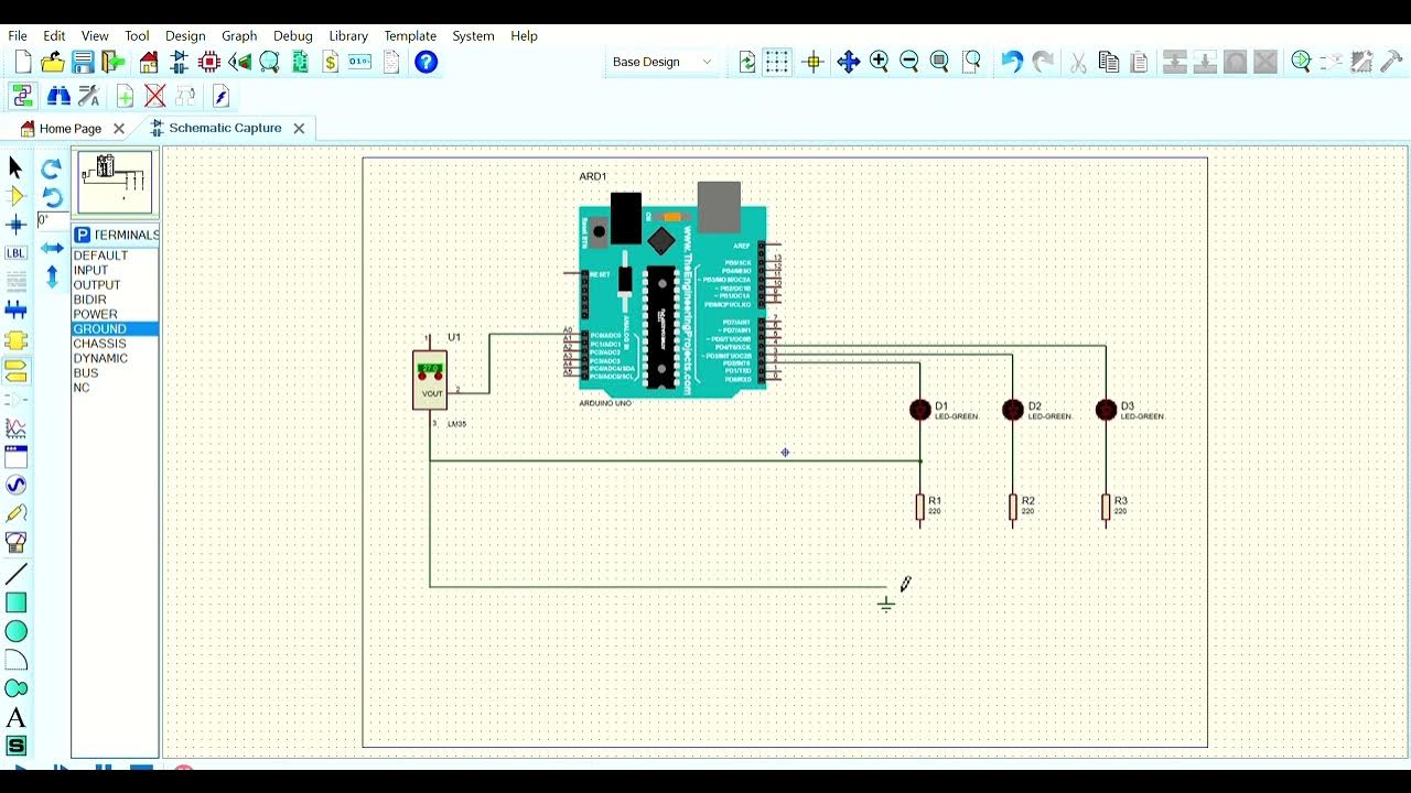UNTITLED Proteus 8 Professional Schematic Capture 2022 - YouTube
