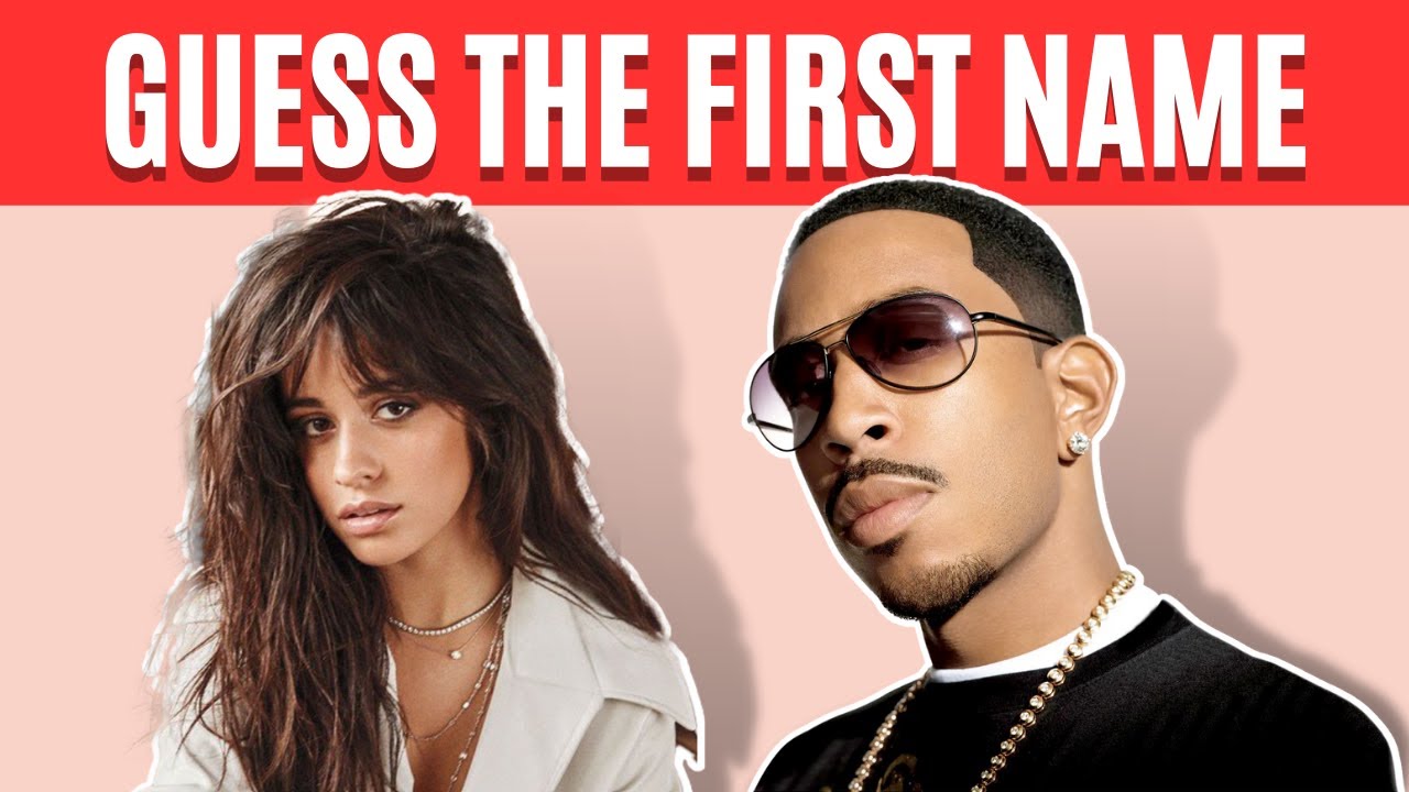 Guess The Famous People’s First Name | Only 1% Can Guess All The Right ...