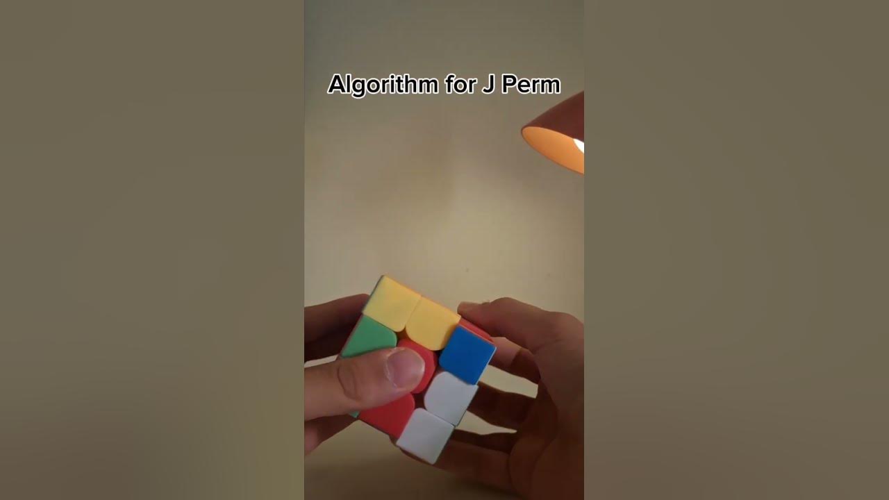 Algorithm for J Perm #cubing #rubikscube #fyp #puzzle #3x3 - YouTube