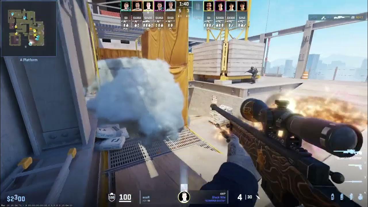 CS2 POV 16:9 acoR GamerLegion (24/14) vs Legacy (Vertigo) @ PGL CS2 Major Copenhagen 2024 ...