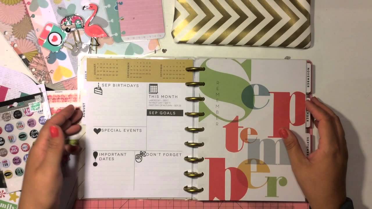 Planner - Mambi Planner Happy 365 & Goodies - YouTube
