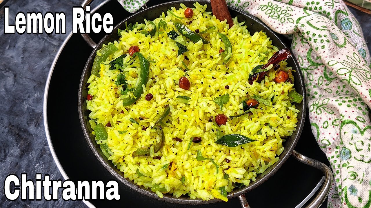 lemon rice recipe | how to make lemon rice recipe | how to make ...