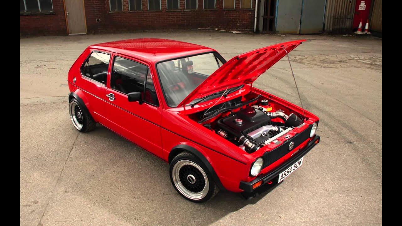 Smig's Golf mk1 20VT - YouTube