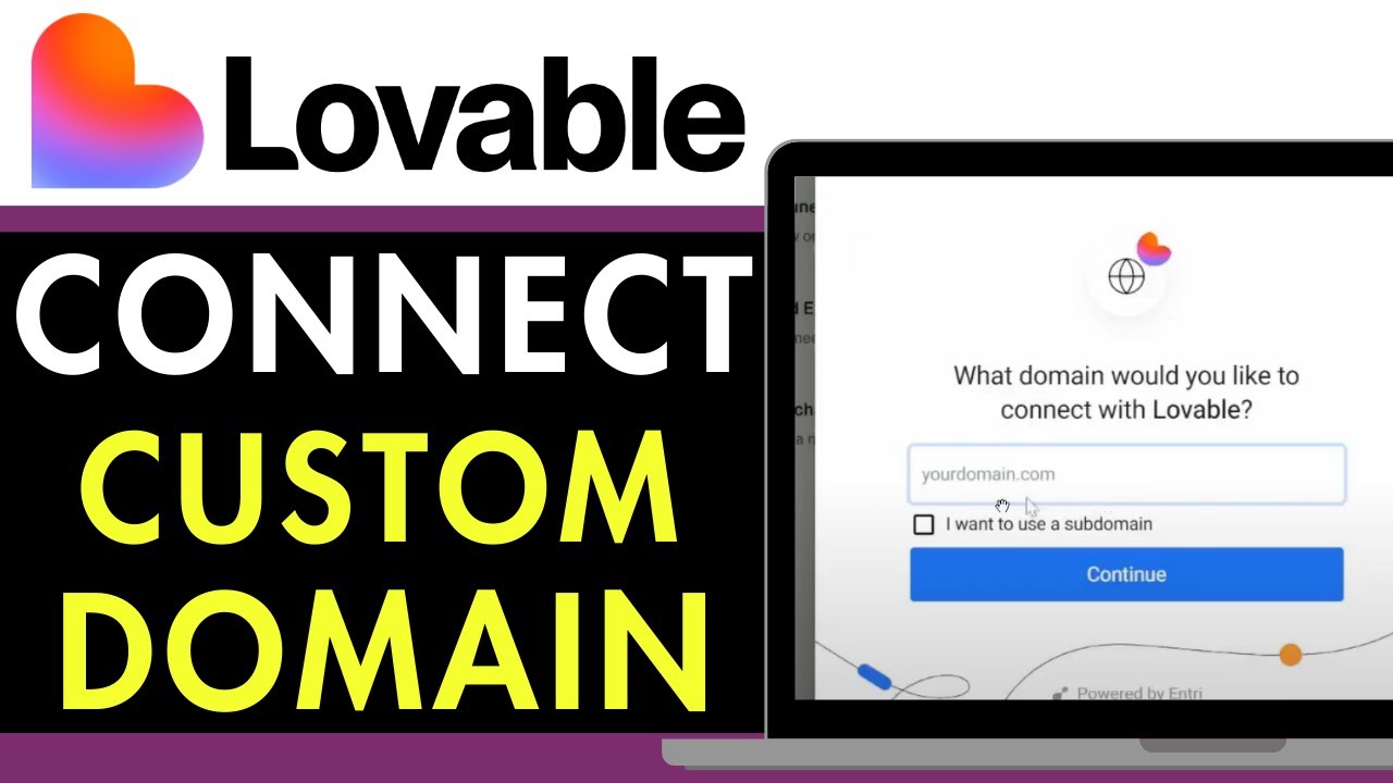 How To Connect Custom Domain To Lovable AI 2025 (EASY GUIDE) - YouTube