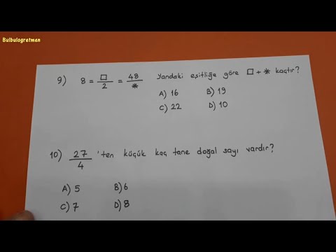 5.sınıf matematik soru çözümleri @Bulbulogretmen  #matematik #5sınıf