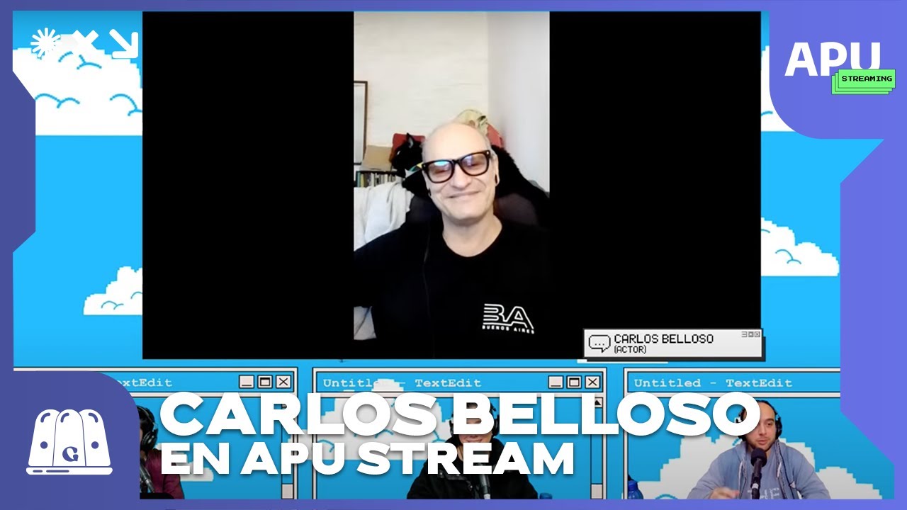 CARLOS BELLOSO EN APU STREAM - YouTube