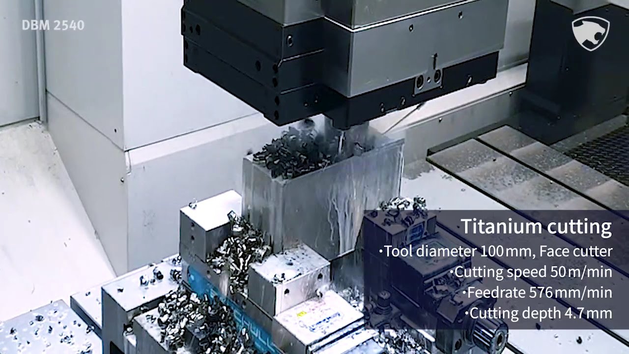 DN솔루션즈ㅣDBM 2030ㅣ CNC ㅣDouble column machining centerㅣ문형기ㅣTitanium ...