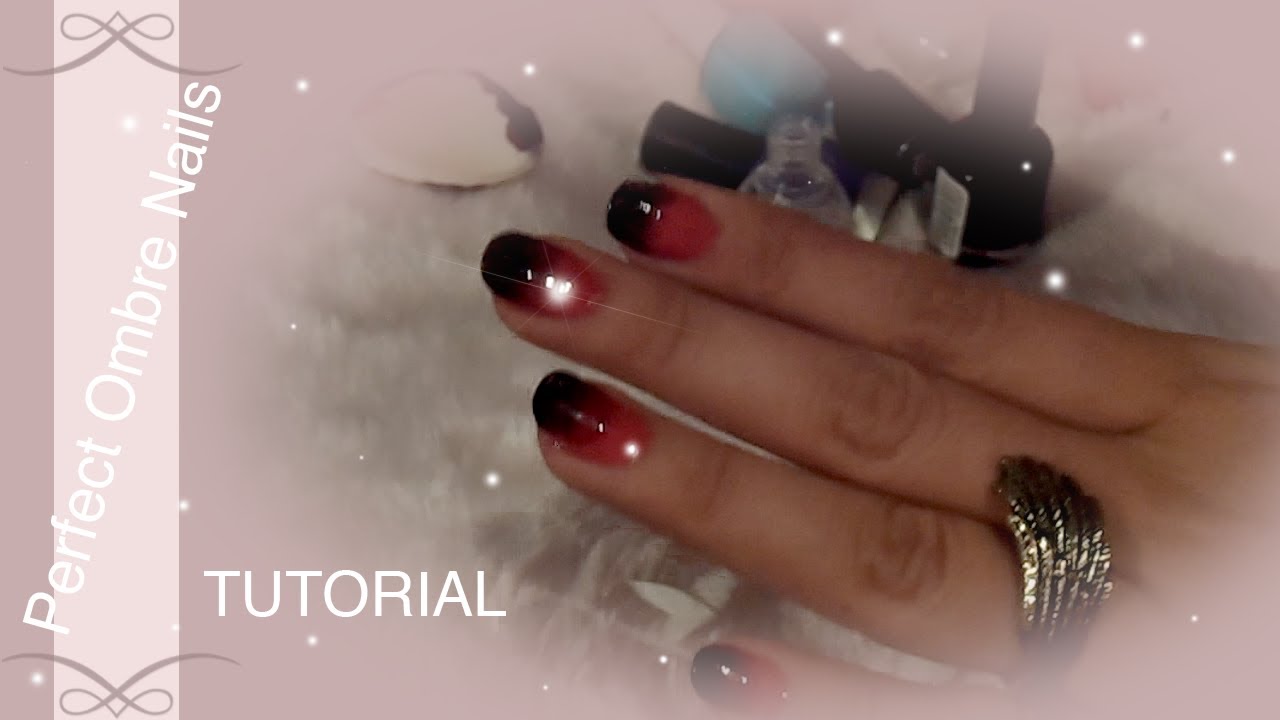 Perfect Ombre Nails (gradient nails) Tutorial - YouTube