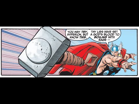 Thor vs Hyperion - Avengers