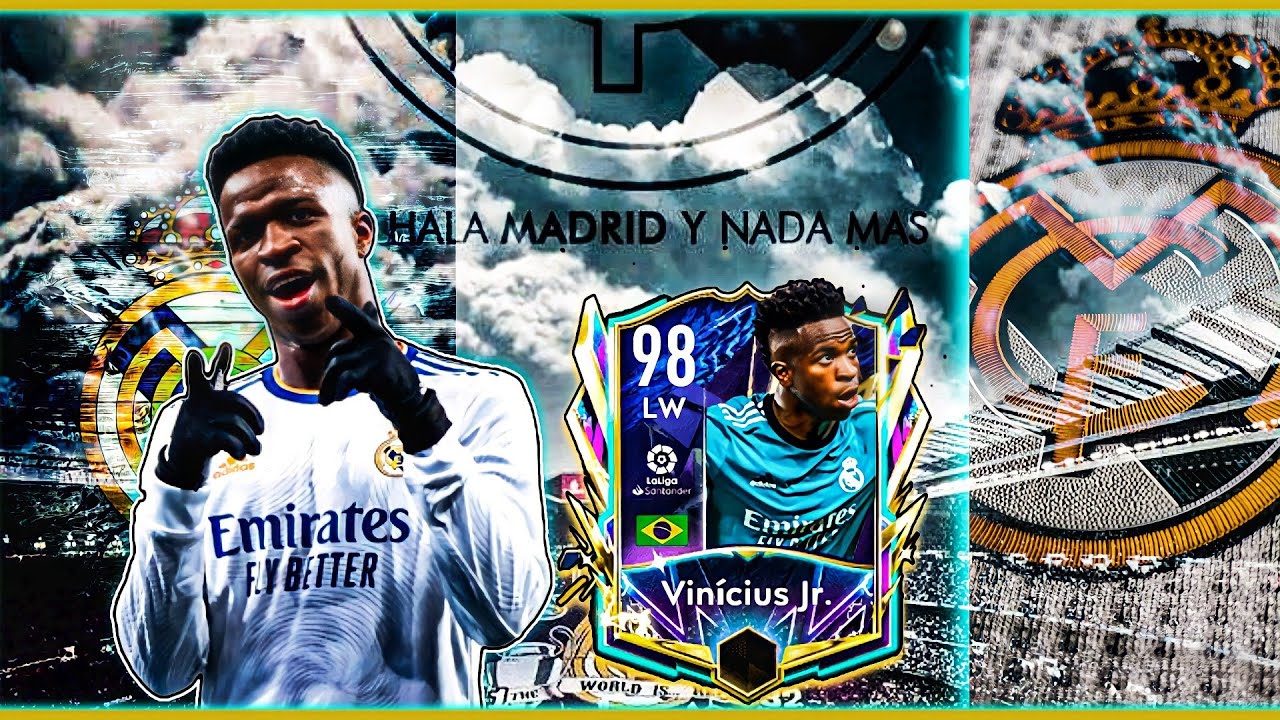 🔥 COMPREI O VINI JR 98 TOTS E TESTEI IN GAME | FIFA 22 MOBILE - YouTube