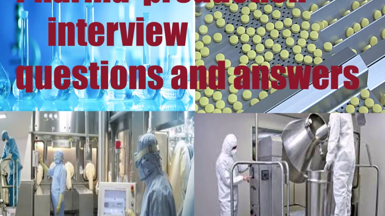 pharma production interview questions and answers. - YouTube