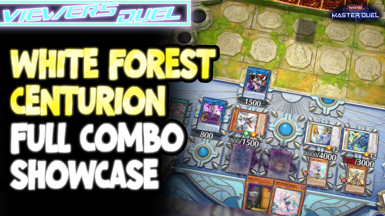 MASTER DUEL | WHITE FOREST - FEATURING CENTURION! - YouTube