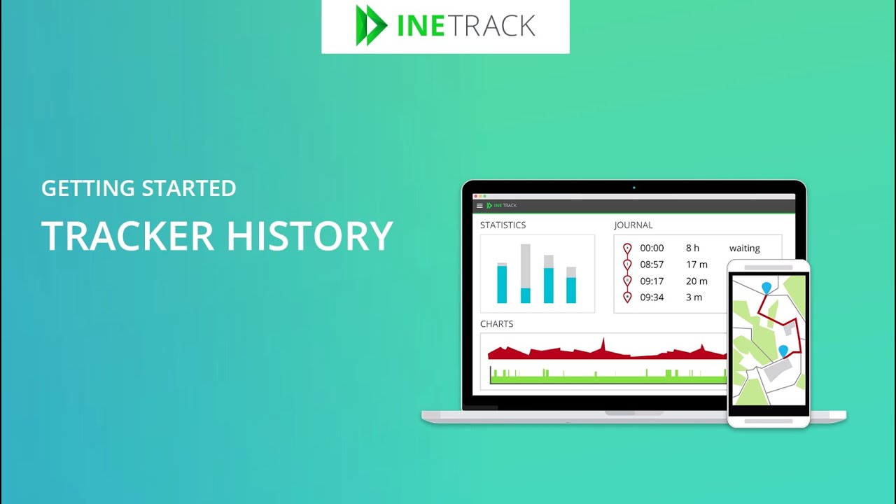 IneTrack - Getting Started - Tracker history - YouTube