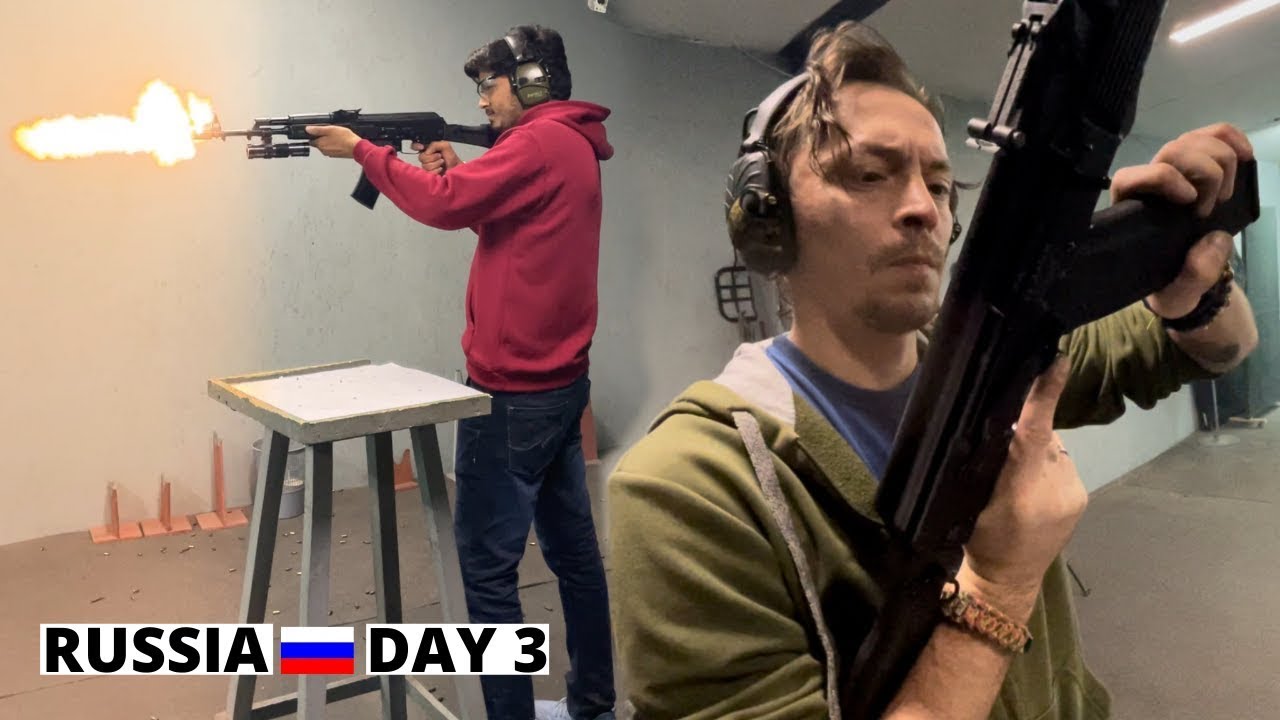 Russian Shooting Range 🇷🇺 | Bestest Experience I've Had Ever 😍 | EP : 3 ...