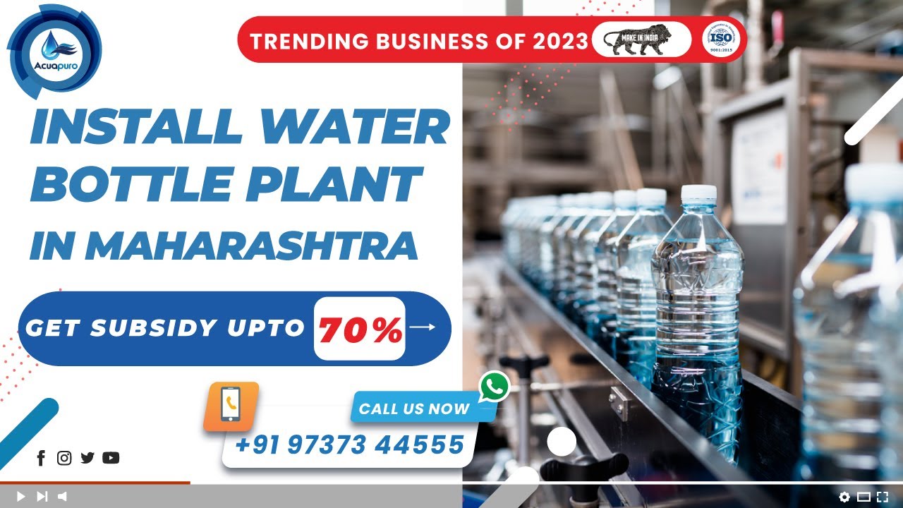 Fully Automatic Water Bottle Plant Installed in Maharashtra (Hingoli), Mineral Water Plant ...