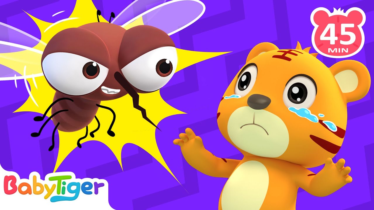 Ms.Buzz Buzz Go Away🦟+ More BabyTiger Animal Songs & Nursery Rhymes ...