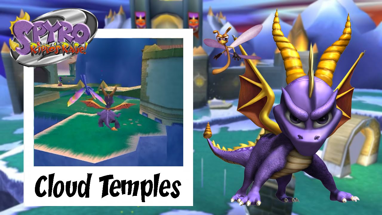 Spyro 2: Ripto's Rage! - Cloud Temples - YouTube