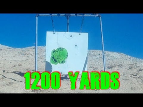 1200 Yard 6 BRX Rifle Zombie Hit - YouTube