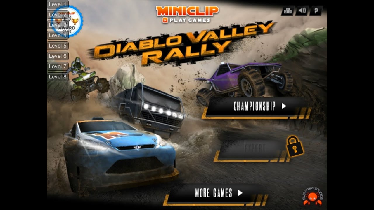 Diablo Valley Rally - Full Walkthrough - YouTube
