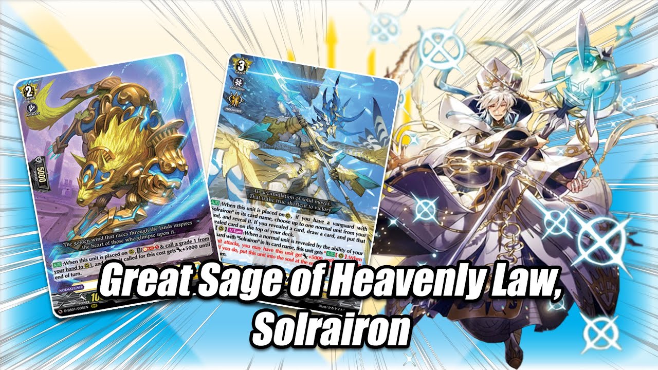 Great Sage of Heavenly Law, Solrairon - Deck Profile || Post D-BT10 ...