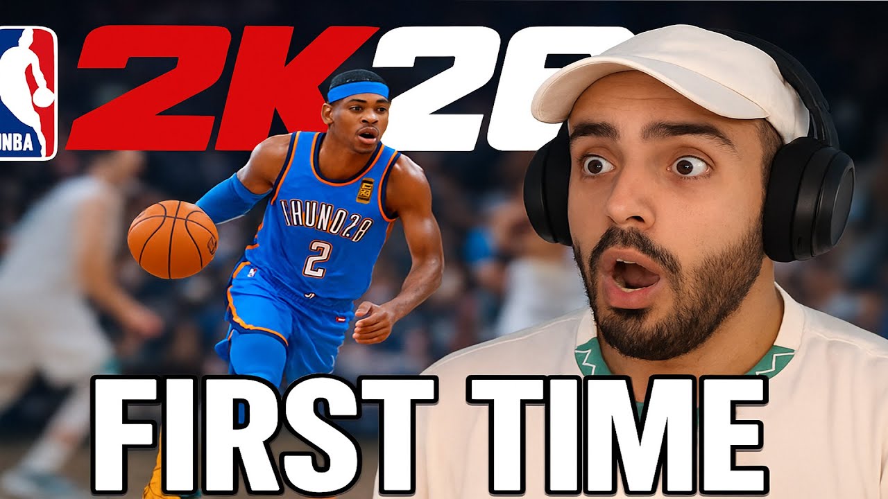 FIFA Player Tries NBA 2K26 for the First Time - YouTube