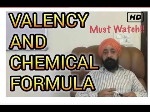 Easy way to learn valency and to make chemical formulas.| Must Watch ...