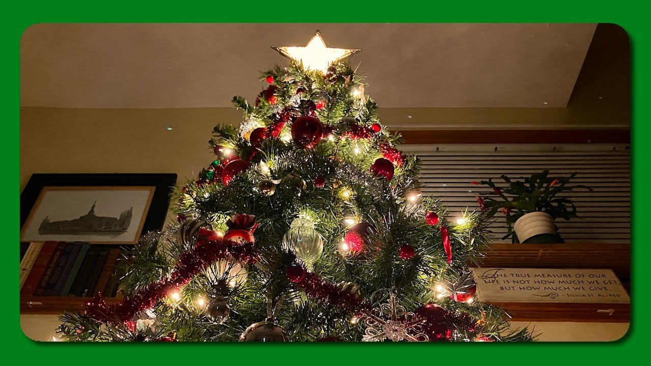 My Modest Christmas Tree - YouTube
