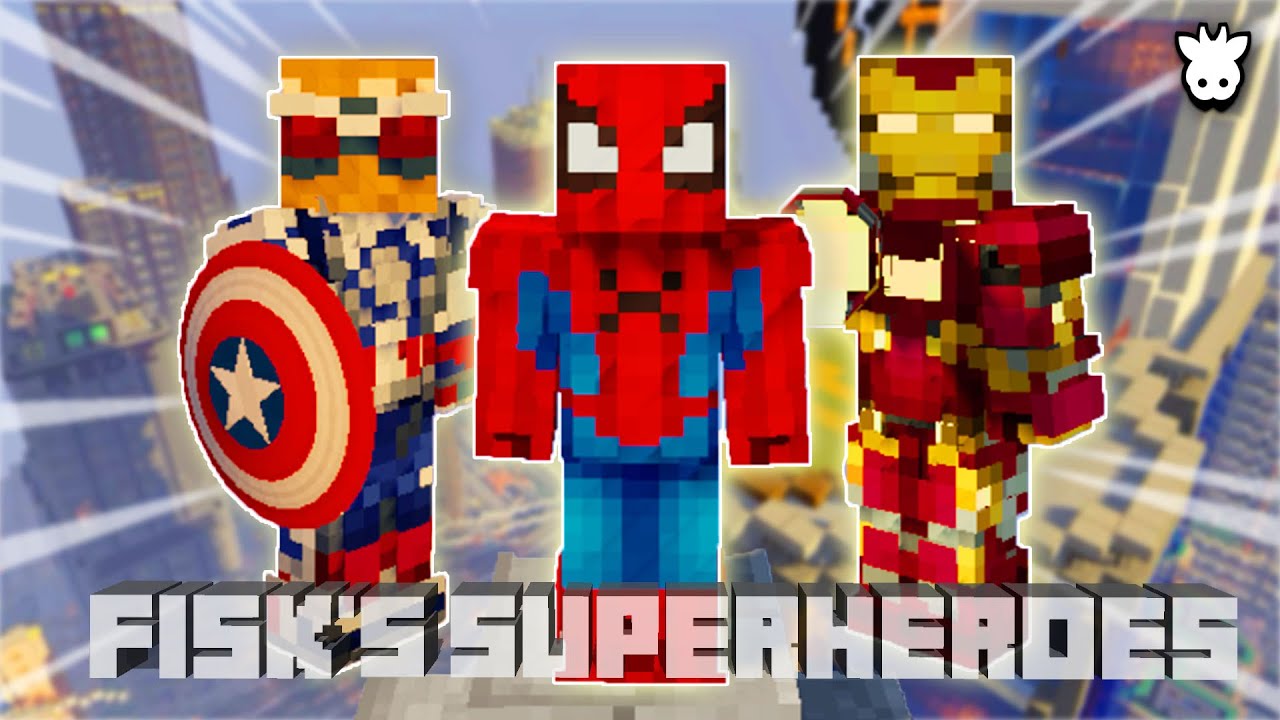 Become ANY Superhero in Minecraft! | Fisk's Super Heroes - YouTube