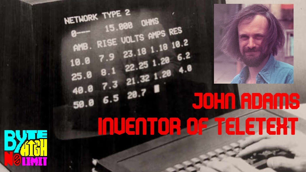 John Adams - Inventor, Creator of teletext - YouTube