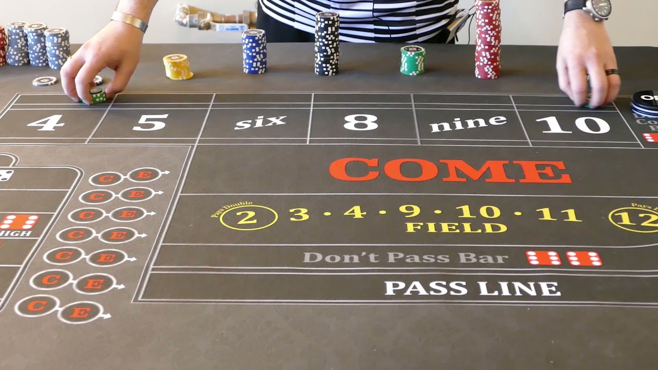 Good craps strategy? The Direct Lay - YouTube
