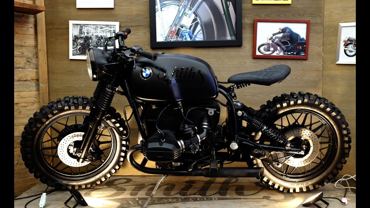 BMW R100RS custom motorcycle by Smiths Vintageclub BKK - YouTube