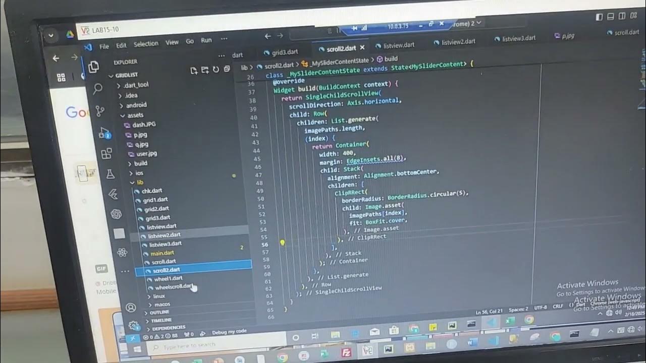 Flutter & Dart (Part 74) Wheel View (Carousal) - YouTube