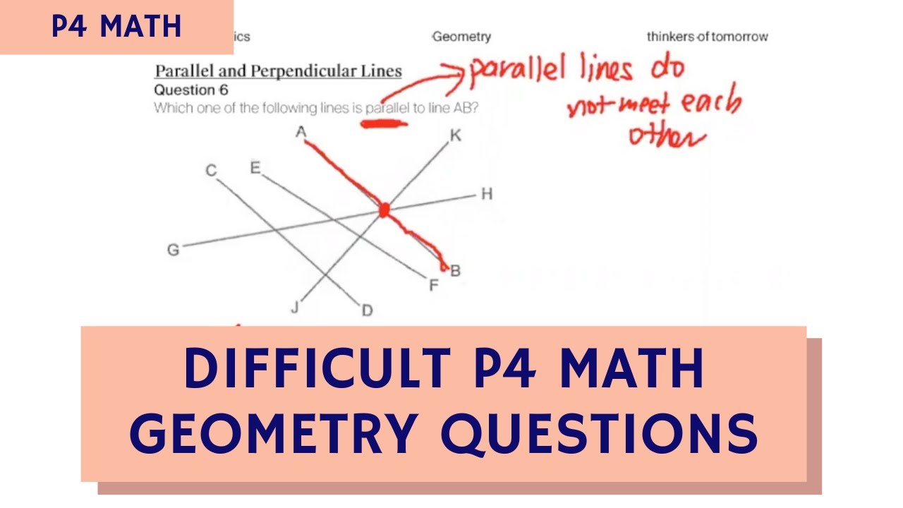 Difficult P4 Math Geometry Questions (TTA P4 Math Ep 2) - YouTube
