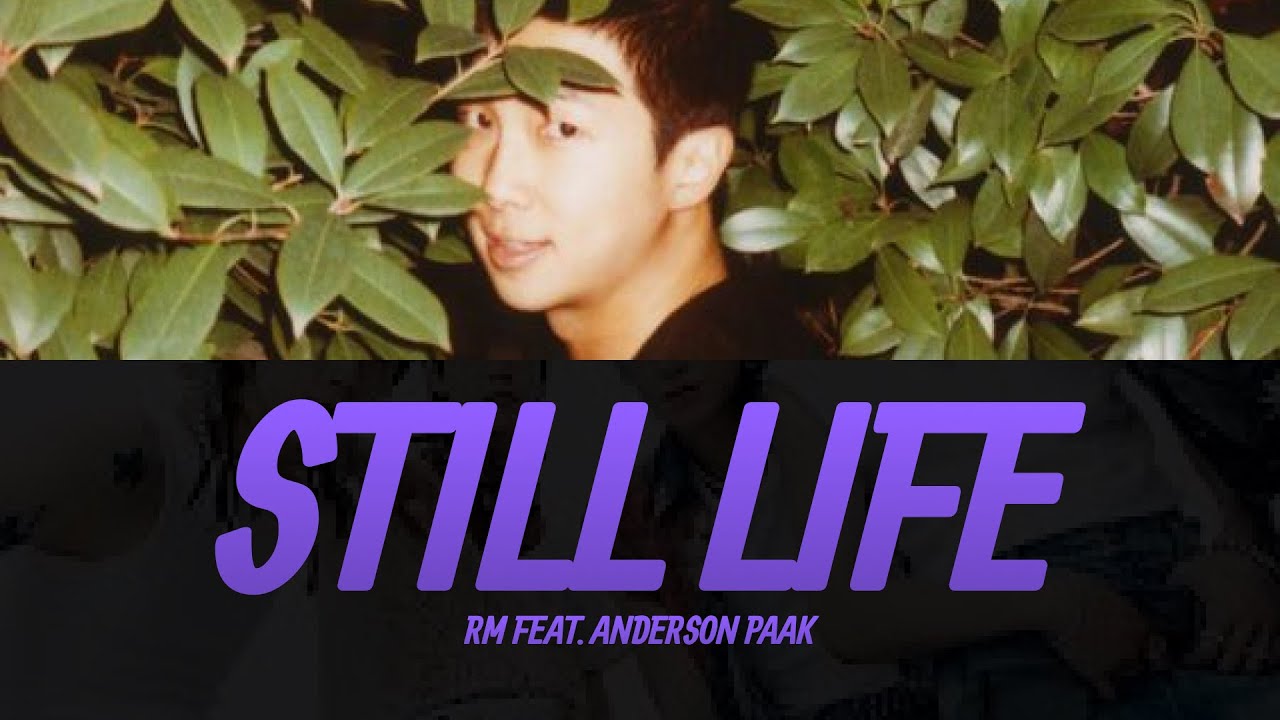 RM 'Still Life (with Anderson .Paak)' Lyrics Video | KPOPWorld Music ...