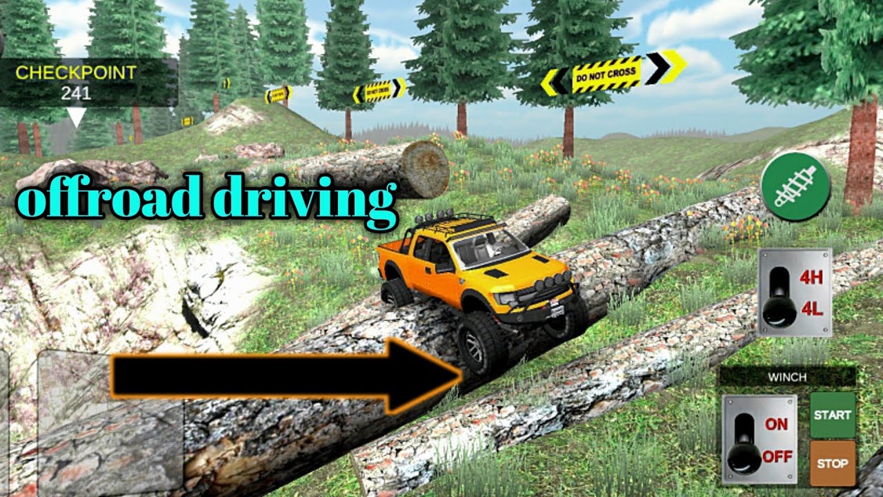 Offroad suv driving | offroad 4x4 simulator gameplay - YouTube