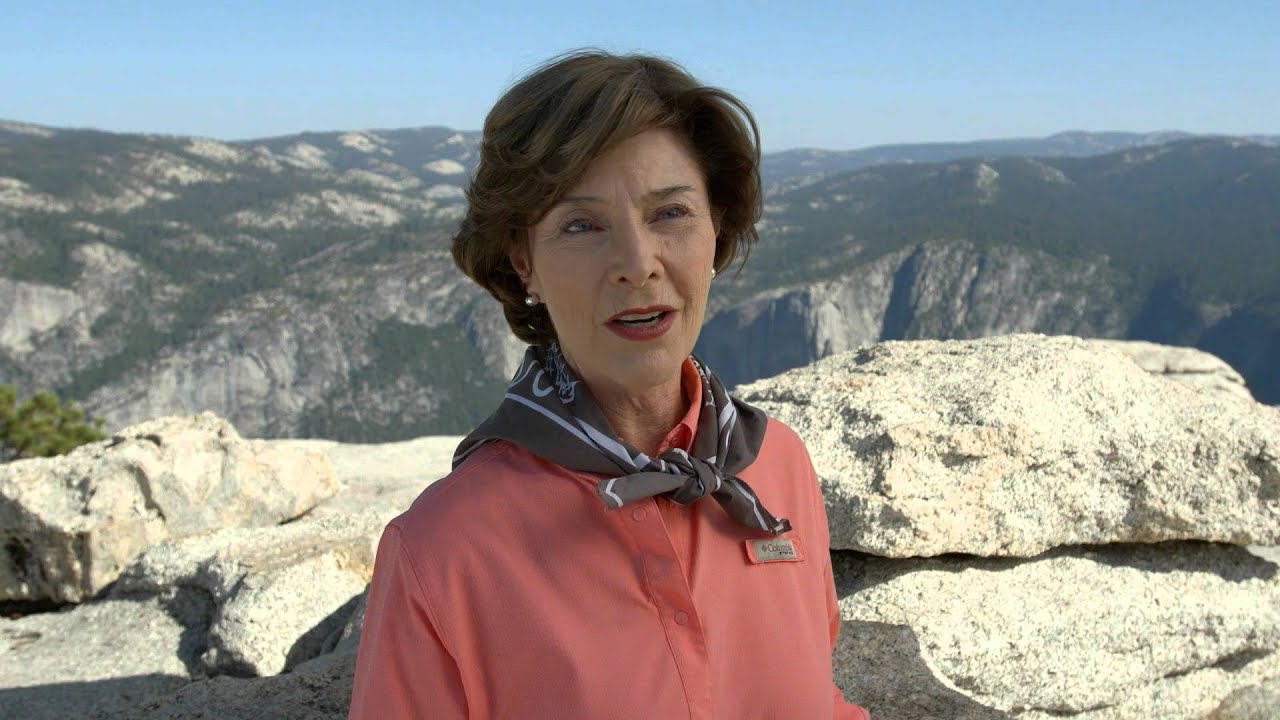 Mrs. Laura Bush Celebrates the National Park Service - YouTube