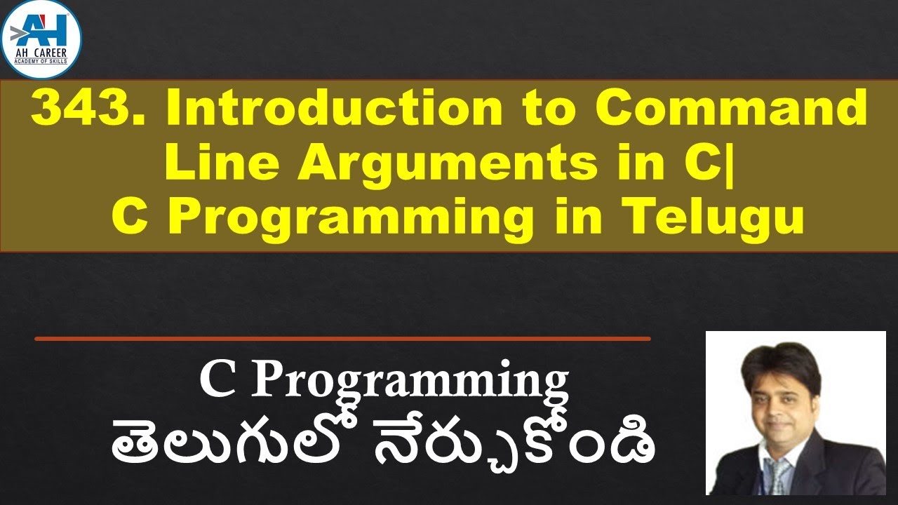 343 Introduction To Command Line Arguments In C C Programming In 343-introduction-to-command-line-arguments-in-c-c-programming-in