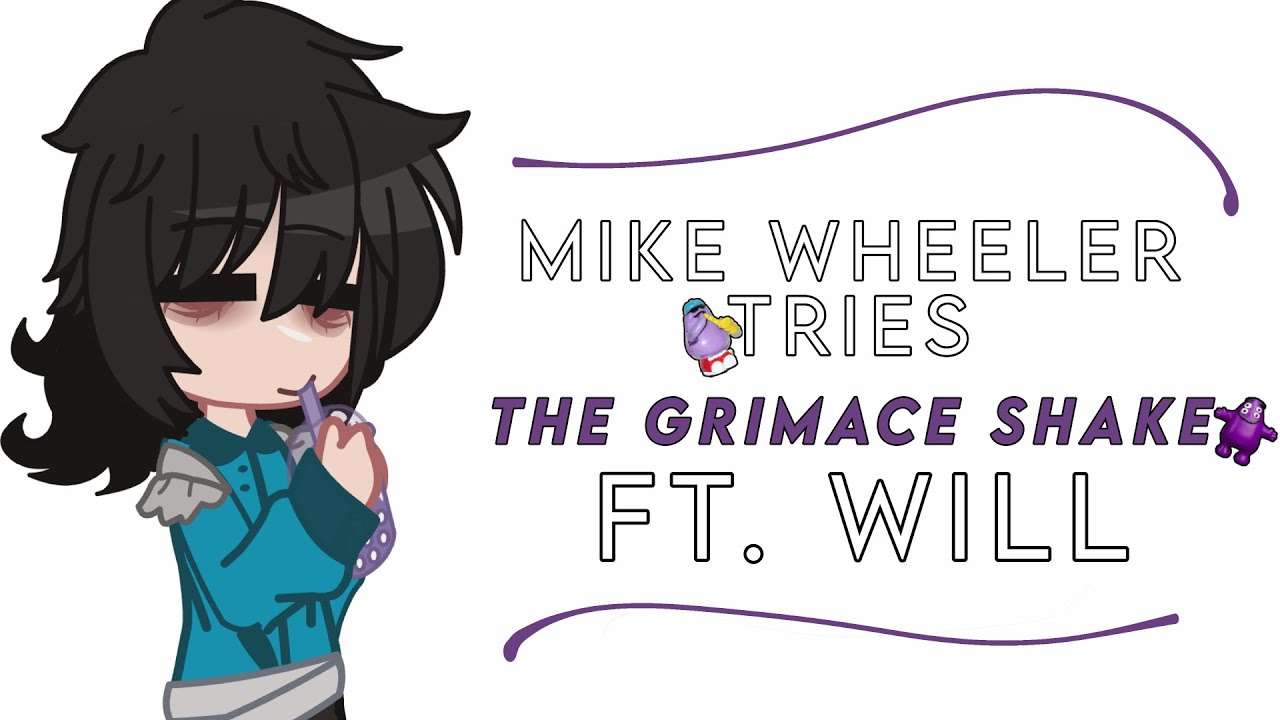 :: mike tries the grimace shake! // ft. will ;; - YouTube