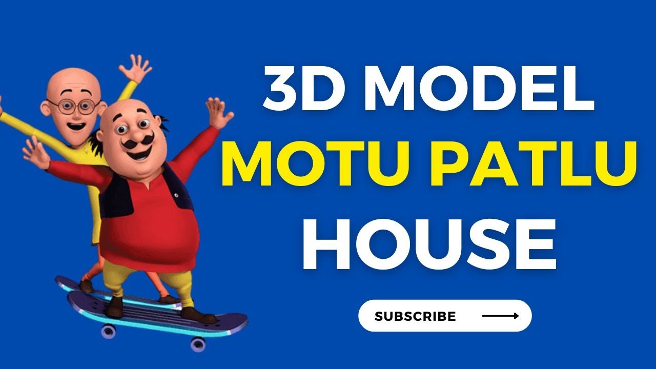 Motu Patlu 3d House Structure Step 1|#bychancetv - YouTube